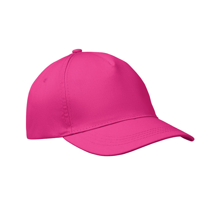 Купить 5 panel baseball cap, хлопок, 21x16.5x11 см, - MO1447-38, фуксия ...